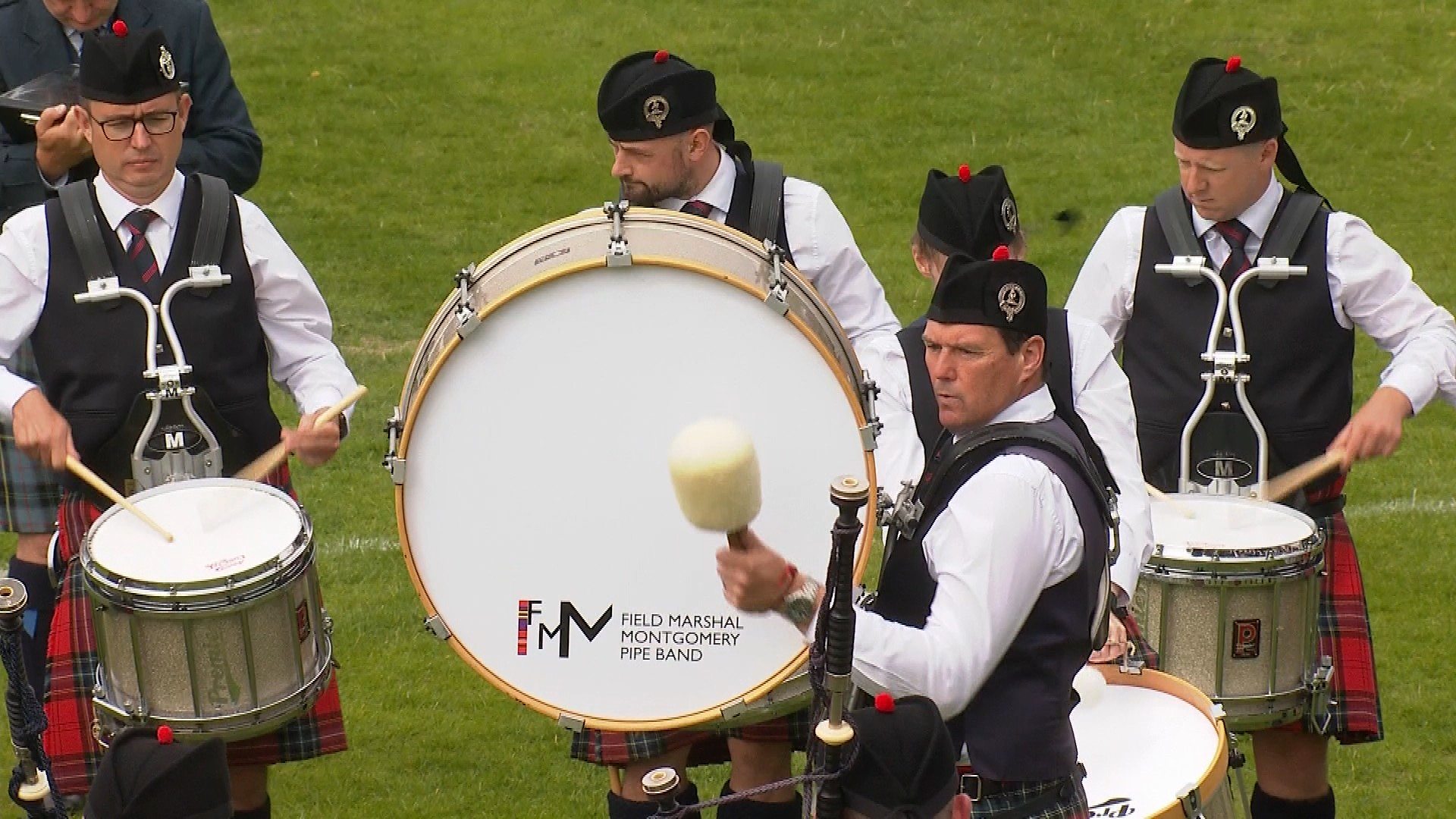 BBC One - World Pipe Band Championships, Field Marshal Montgomery - MSR