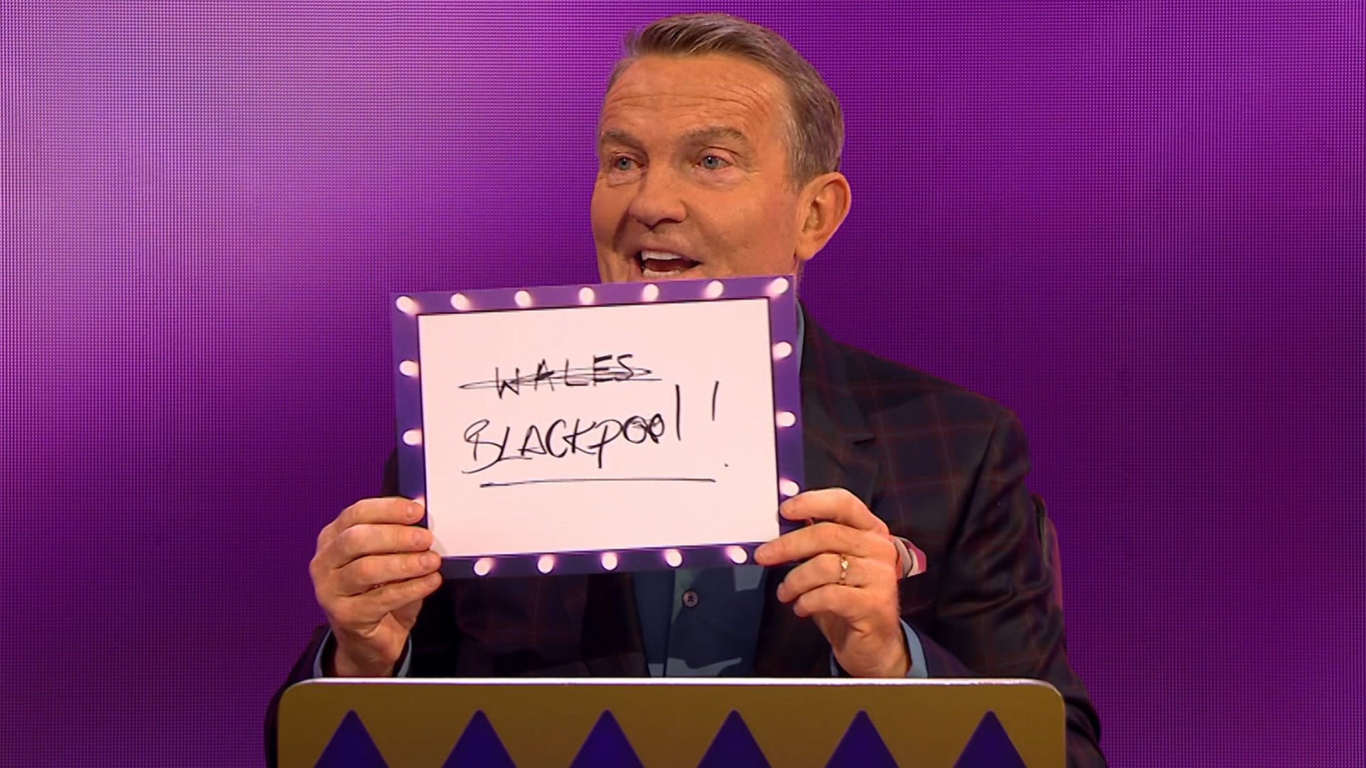 BBC One - Blankety Blank, Series 3, Episode 7, Bradley Walsh switches ...