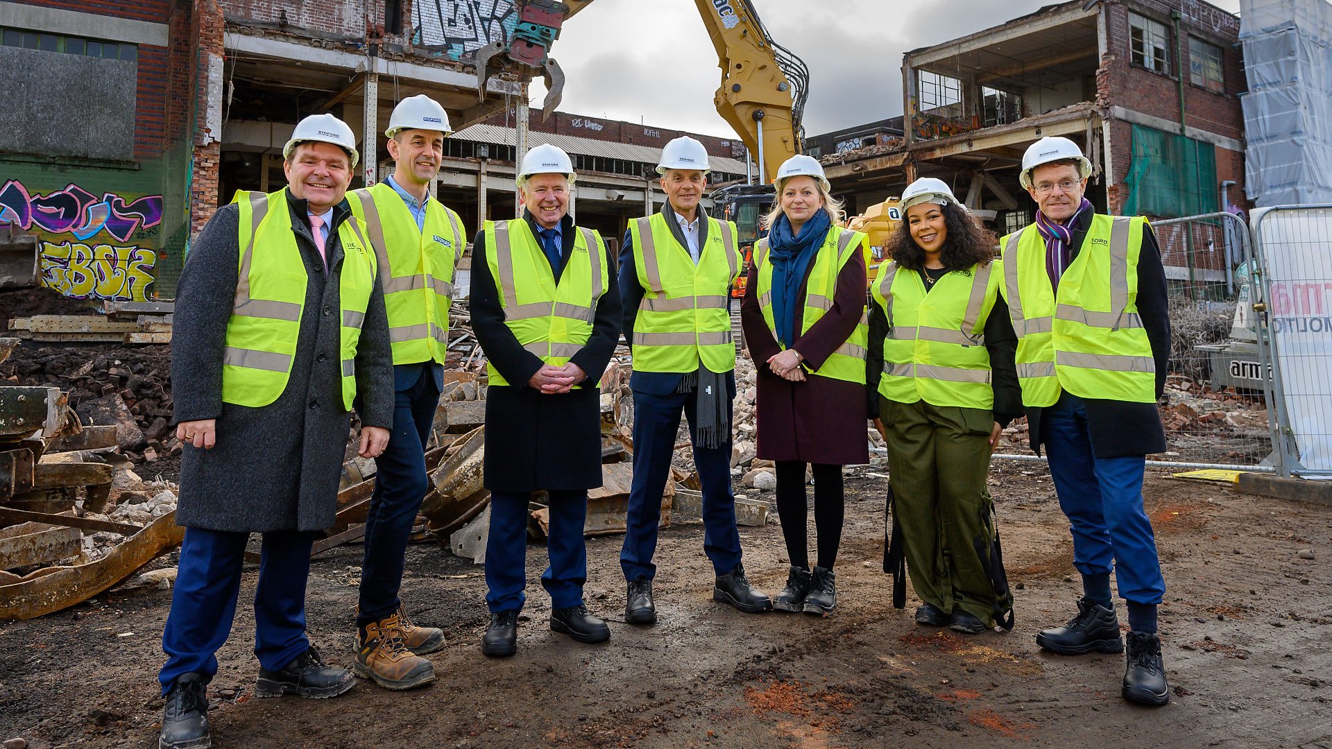 Ground-breaking work starts towards building a new future for the BBC in the Midlands