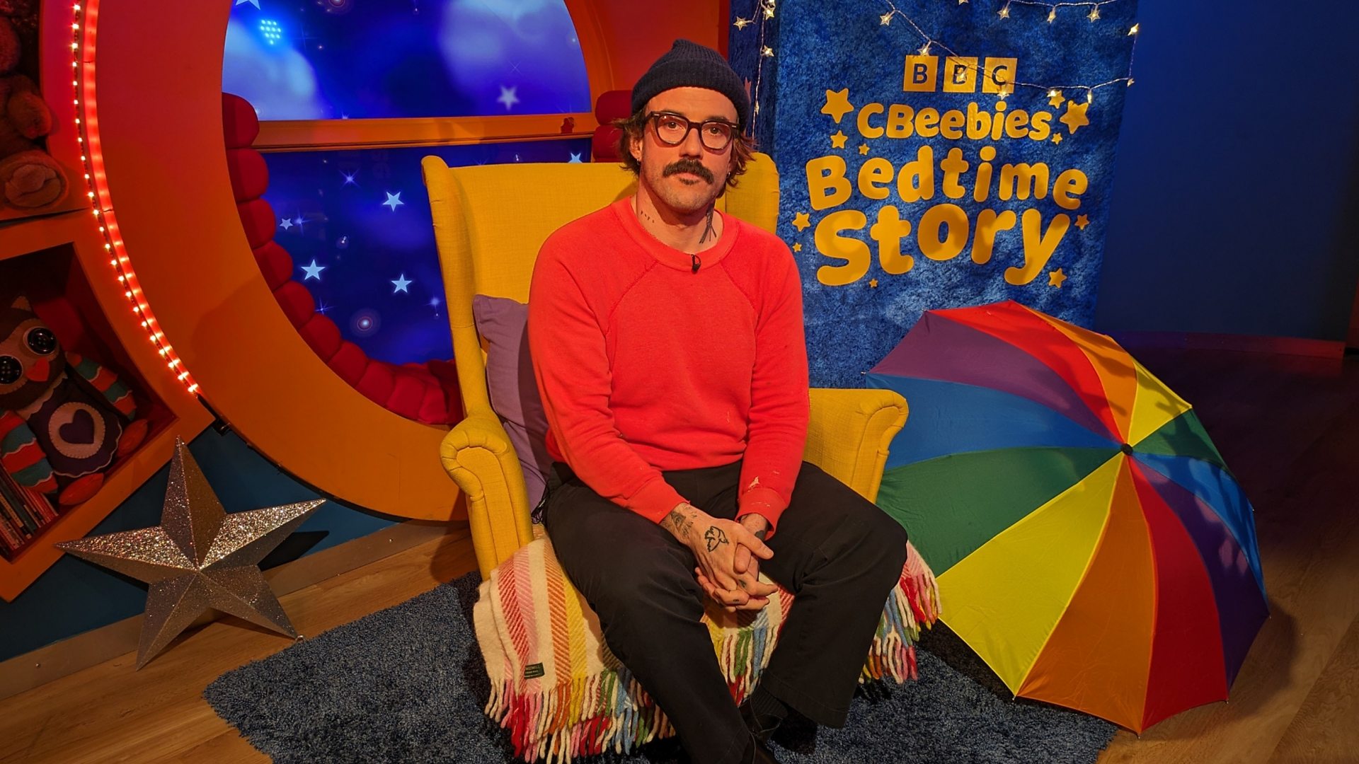 IDLES star Joe Talbot strikes a chord with brand-new CBeebies Bedtime Story