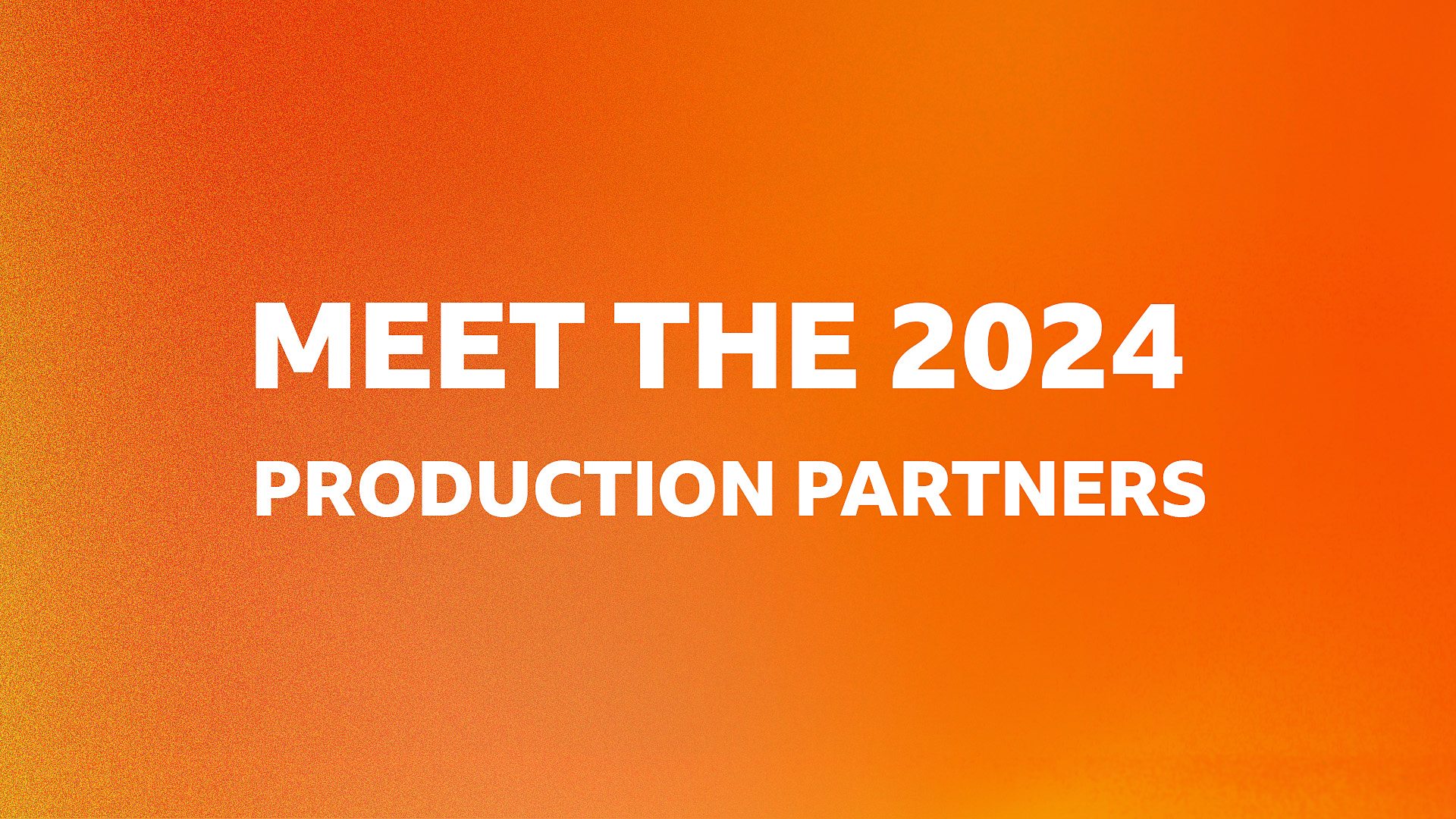 BBC Sounds - BBC Sounds Audio Lab, Meet the 2024 Production Partners