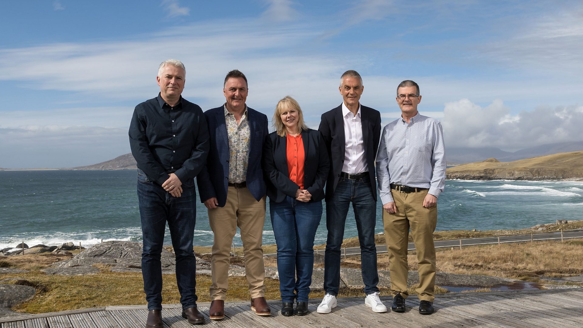 BBC Director General Tim Davie visits new Gaelic drama set as ...