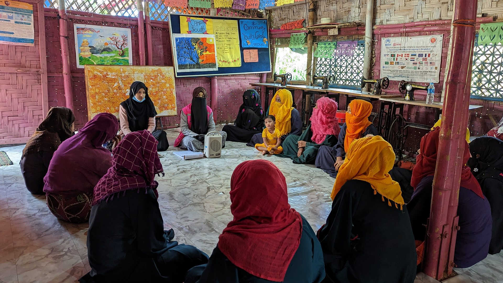 Using drama to tackle mental health in the Rohingya camps