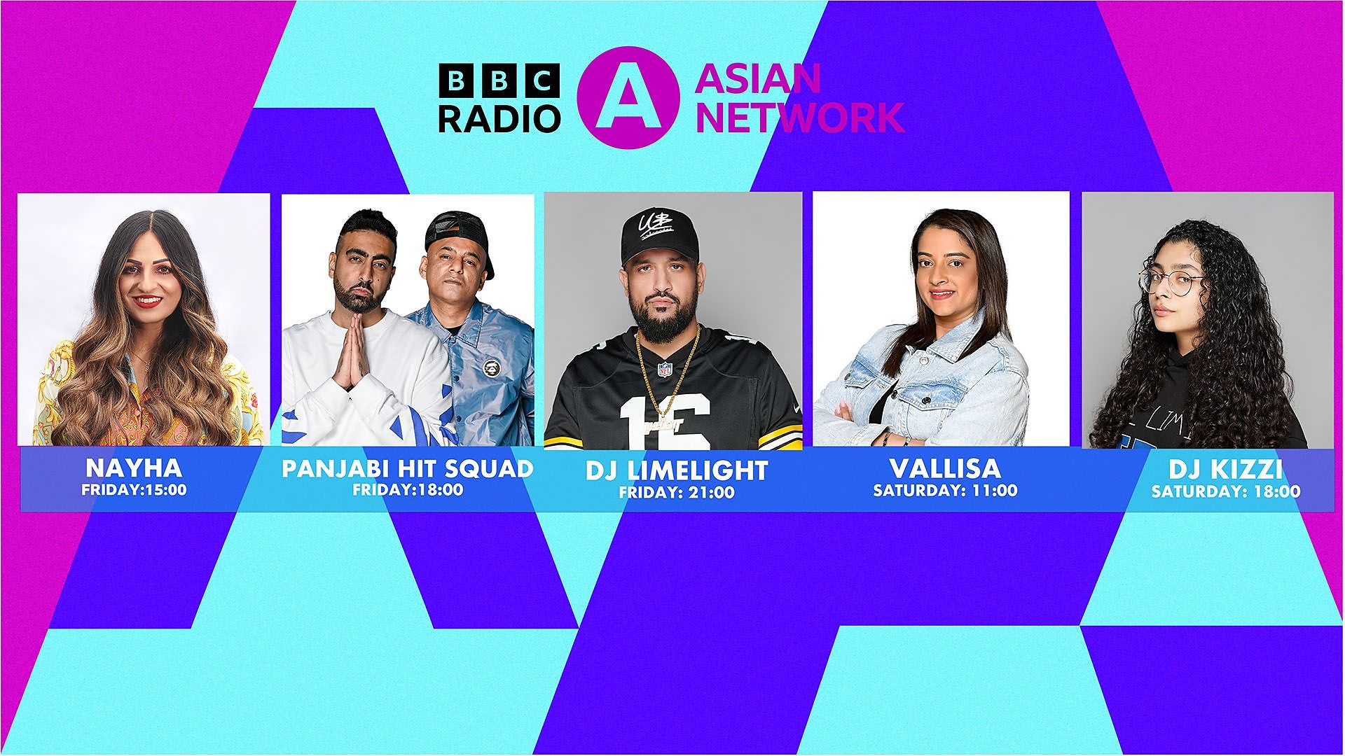 BBC Asian Network unveils next wave of shows set to move to Birmingham from September 2024