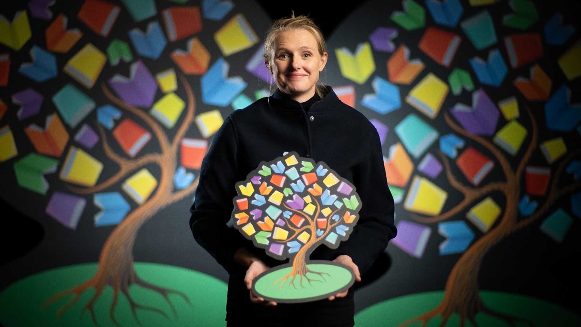 BBC Radio Ulster - Book Week, Sign language interpreter Kristina ...