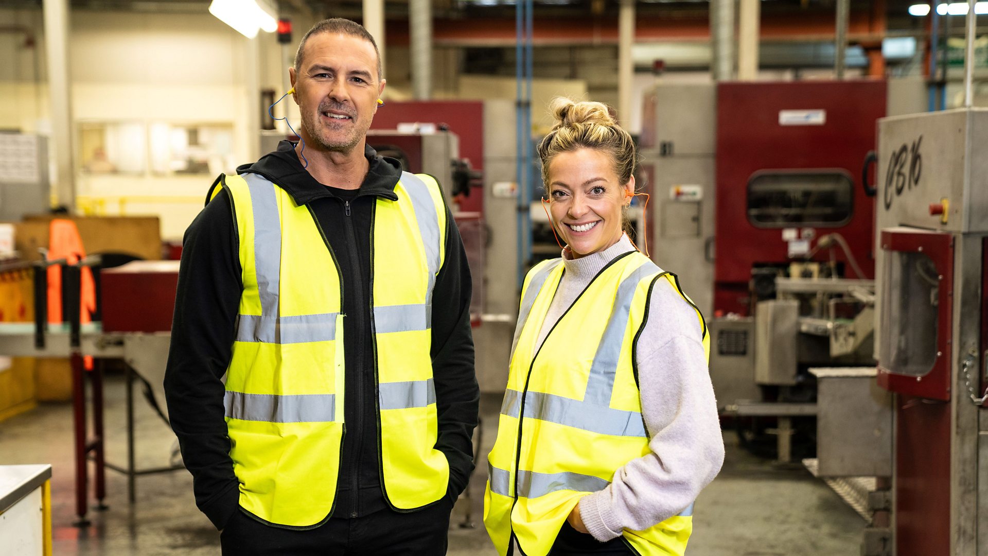 Inside the Factory's Paddy McGuinness and Cherry Healey explore ...