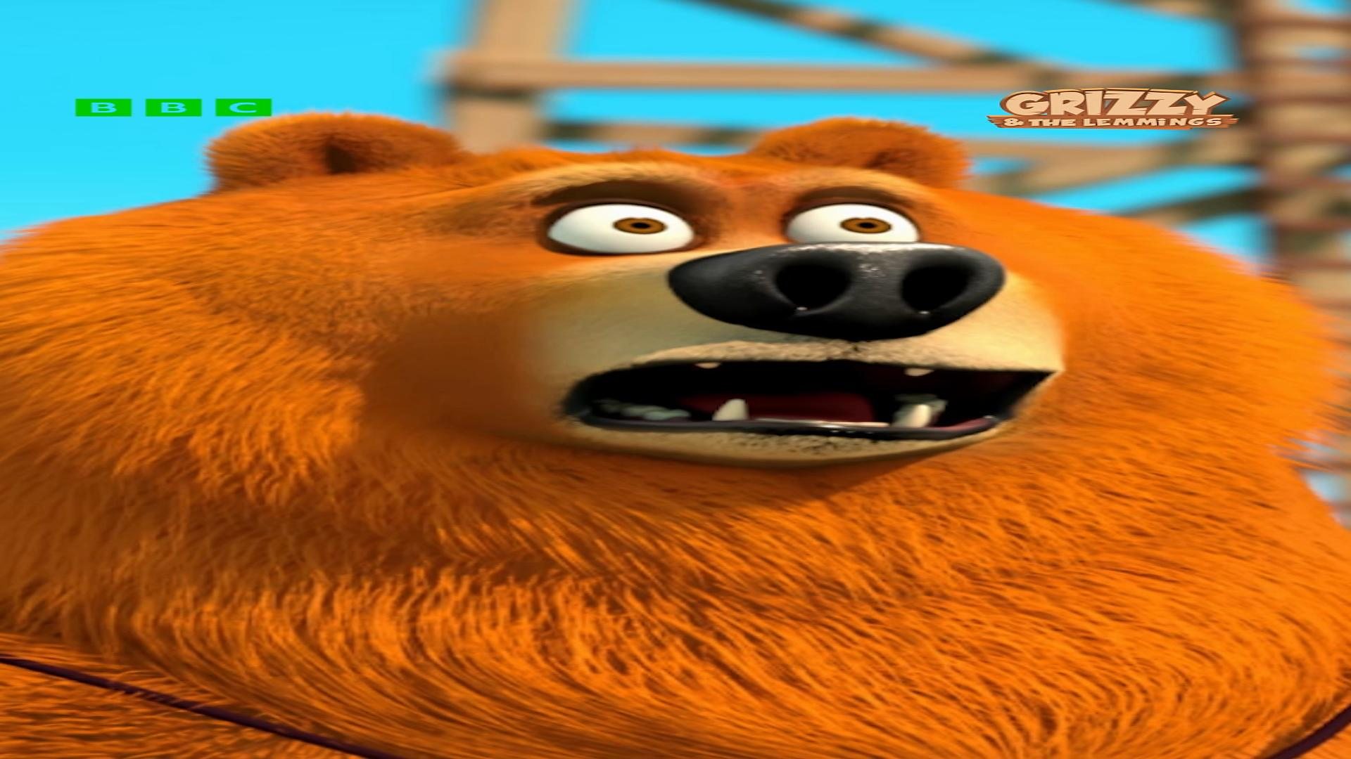 CBBC - Grizzy and the Lemmings, Grizzly-short