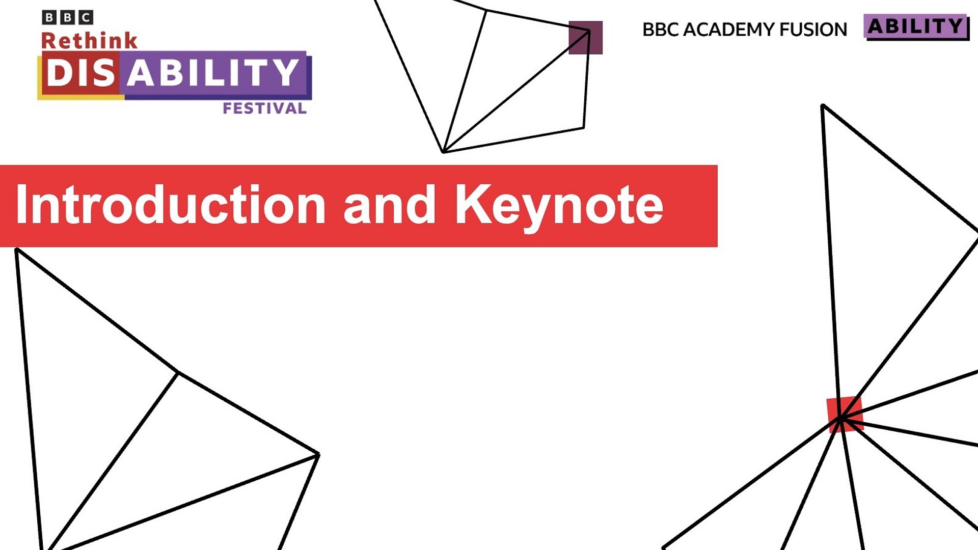 Watch again: Introduction and Keynote