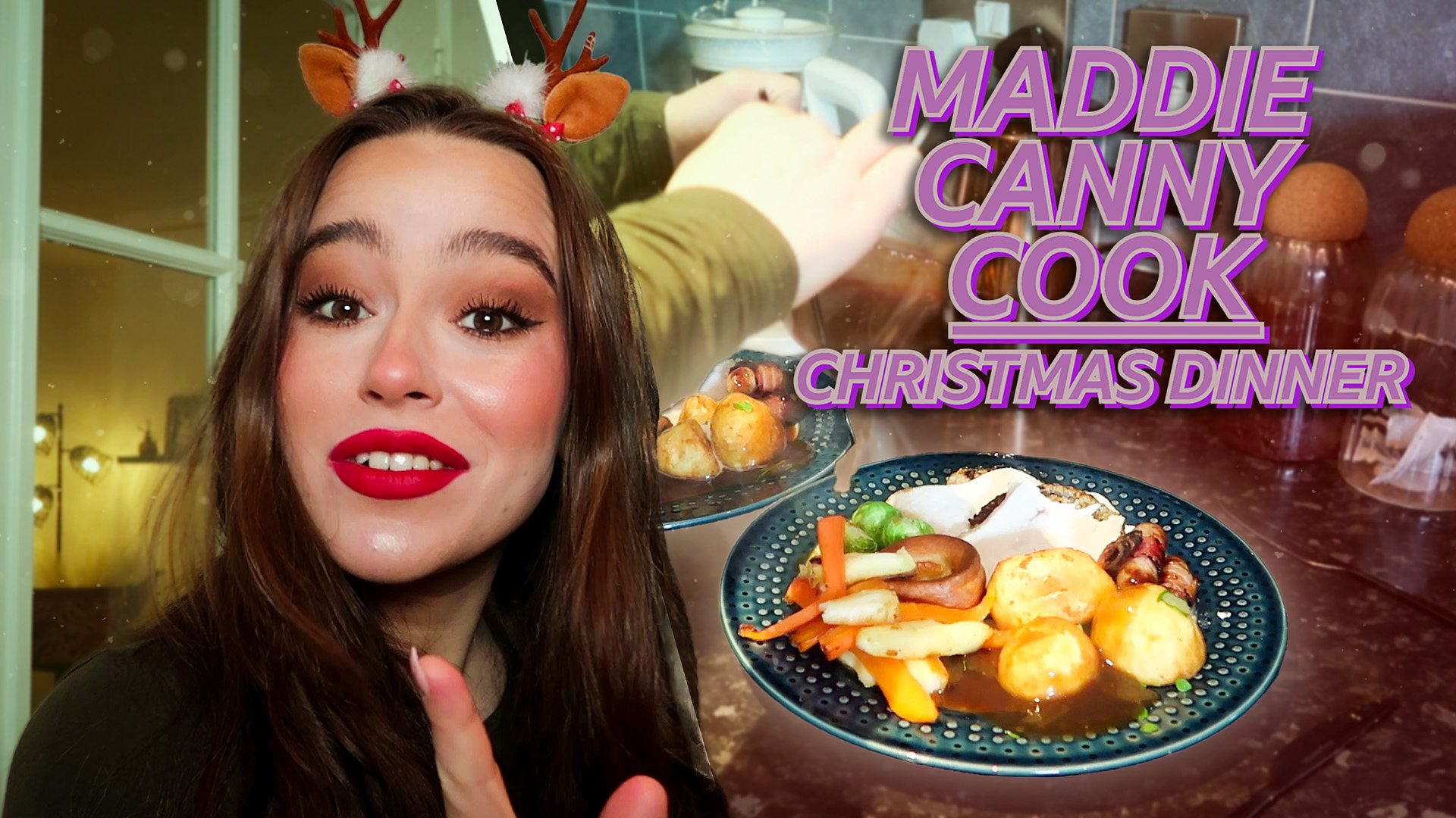 BBC - The Social, Maddie Canny Cook Christmas Dinner
