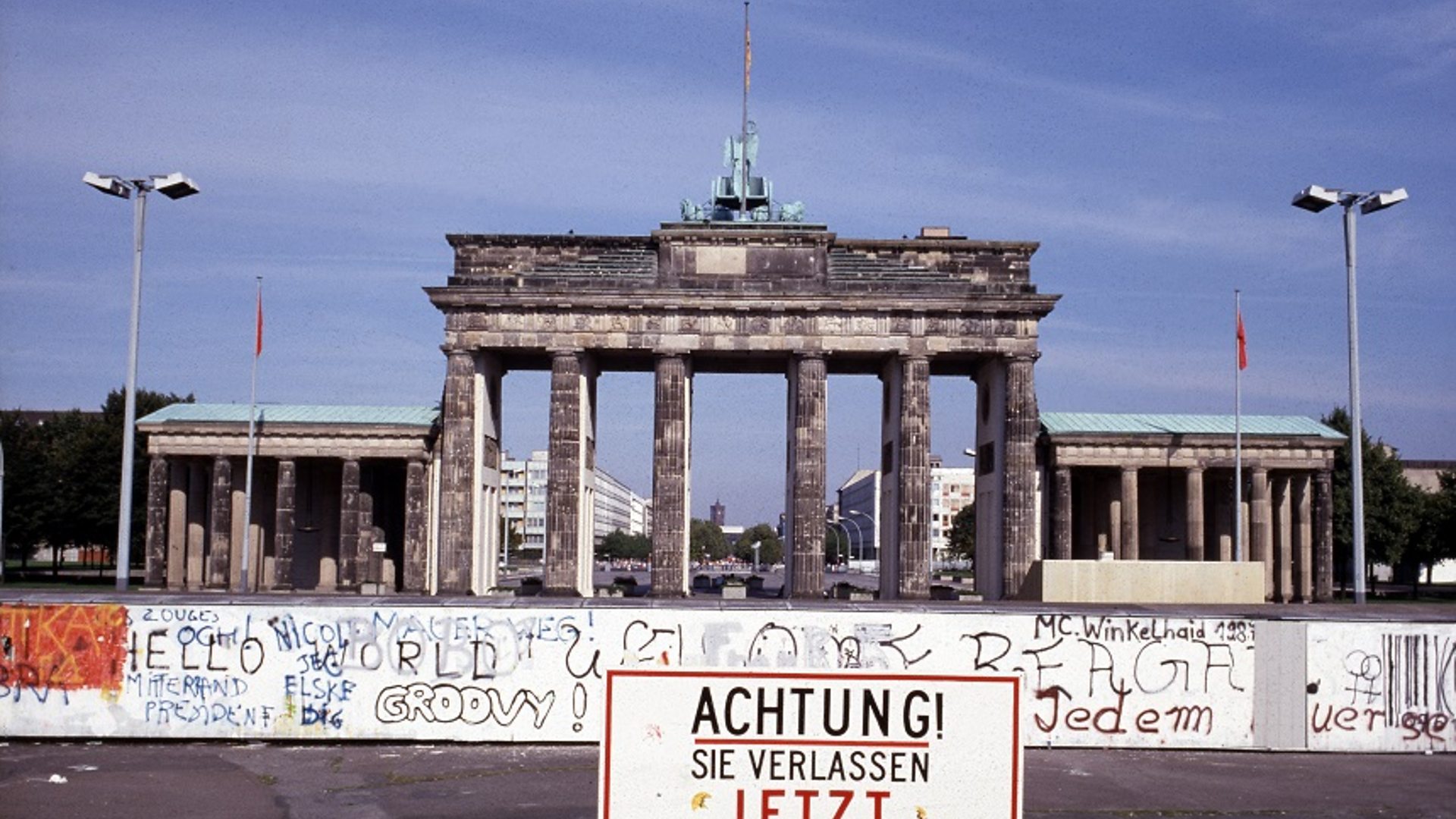German History Berlin Wall Sombre Mood As Germany Marks 30 Years Of