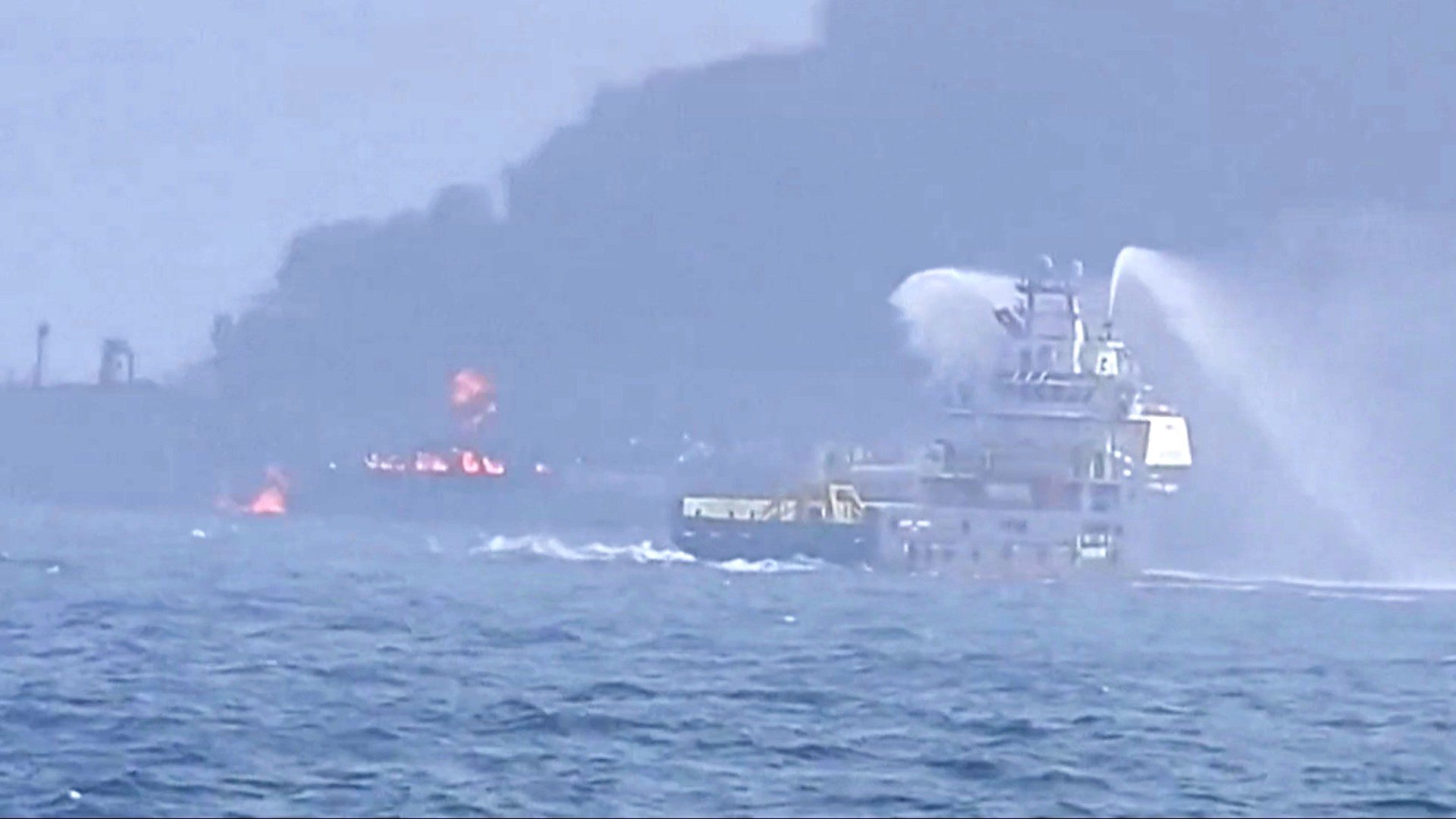 Ships On Fire Hd That Flaming Cargo Ship Is Loaded With Nearly 500