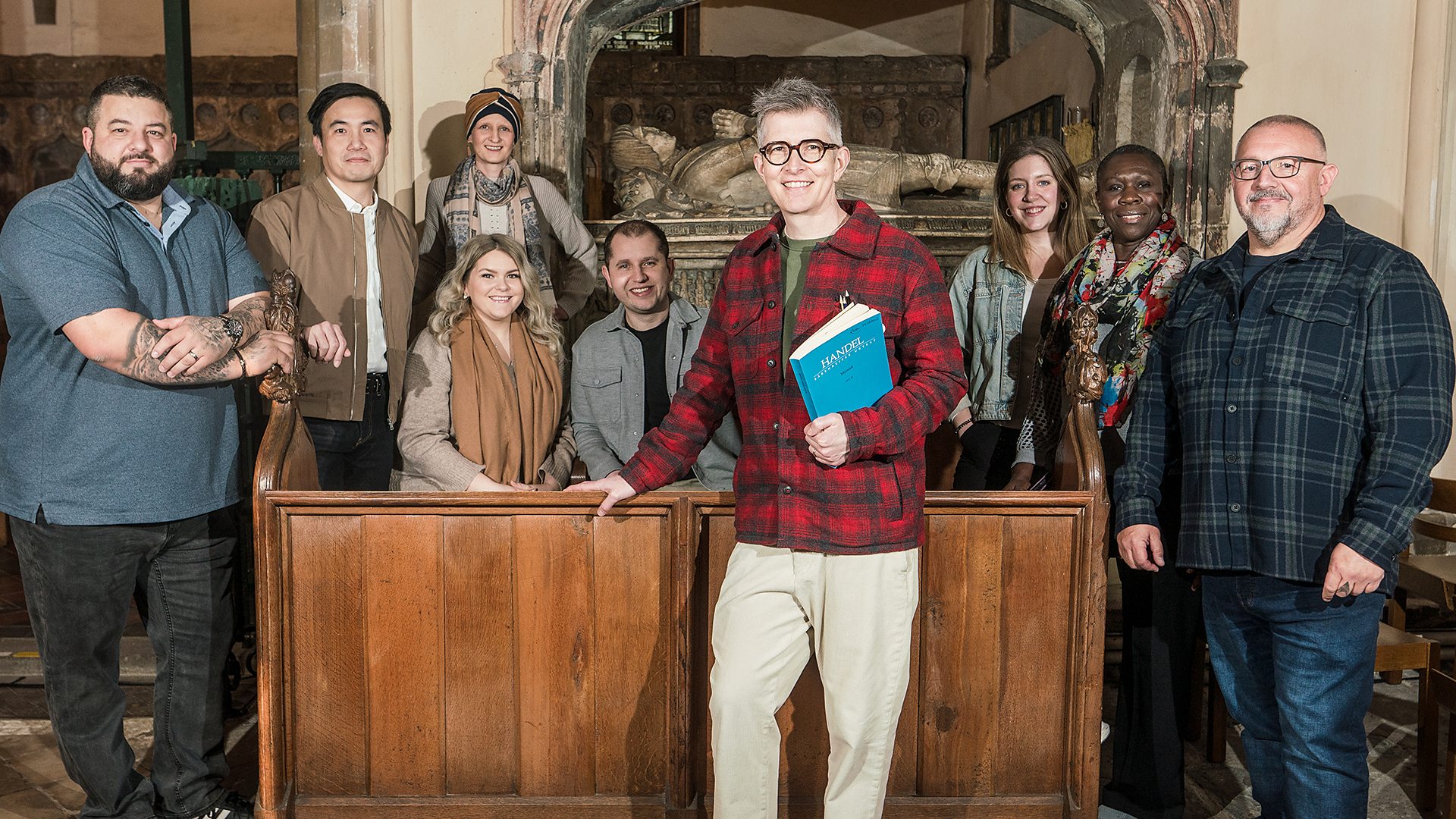 Gareth Malone's Messiah brings light through “dark weeks” for new recruits