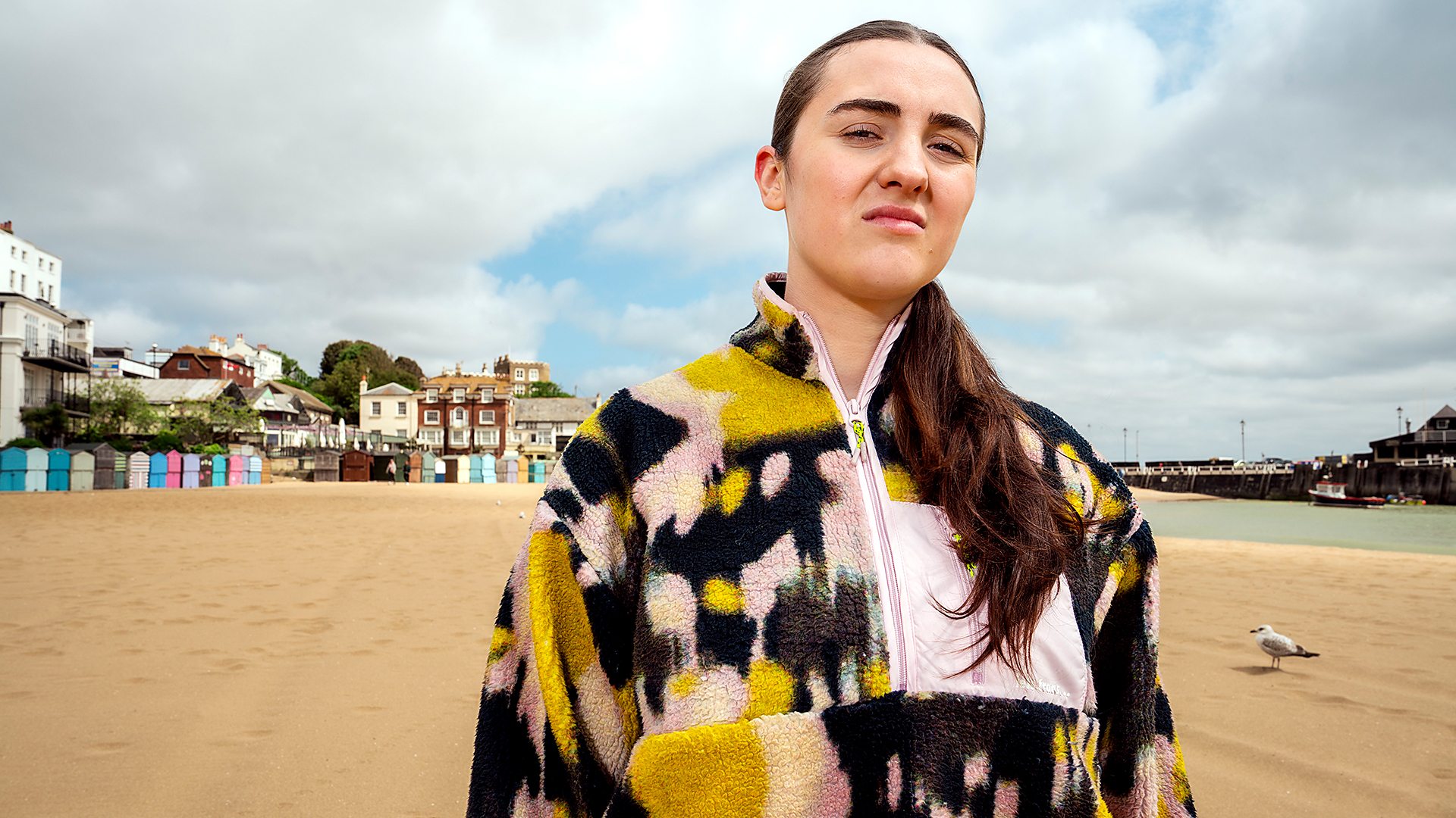 Things You Should Have Done's Lucia Keskin, Bridget Christie and cast ...