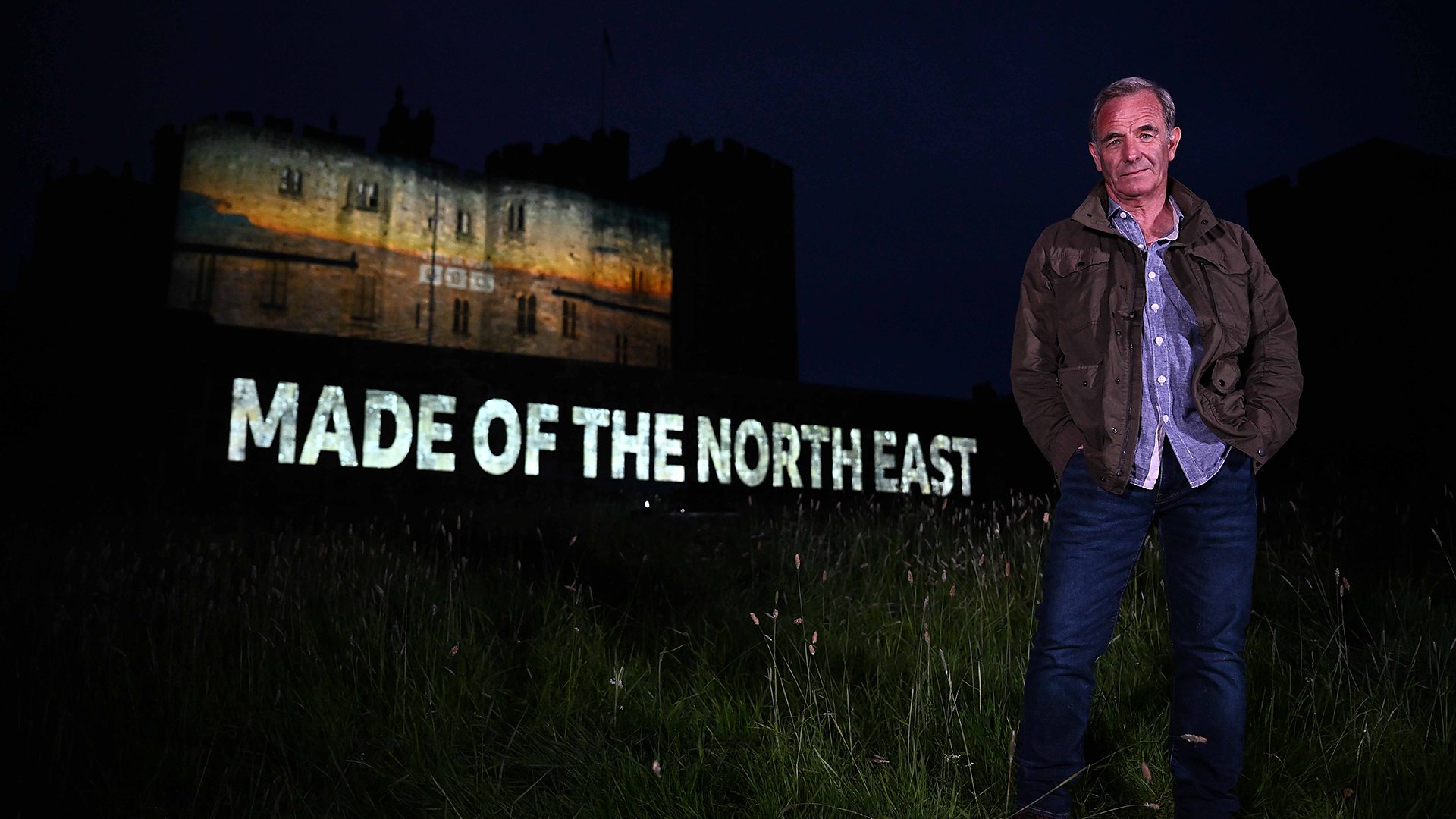 Robson Green brings BBC’s Made Of Here campaign to Alnwick Castle