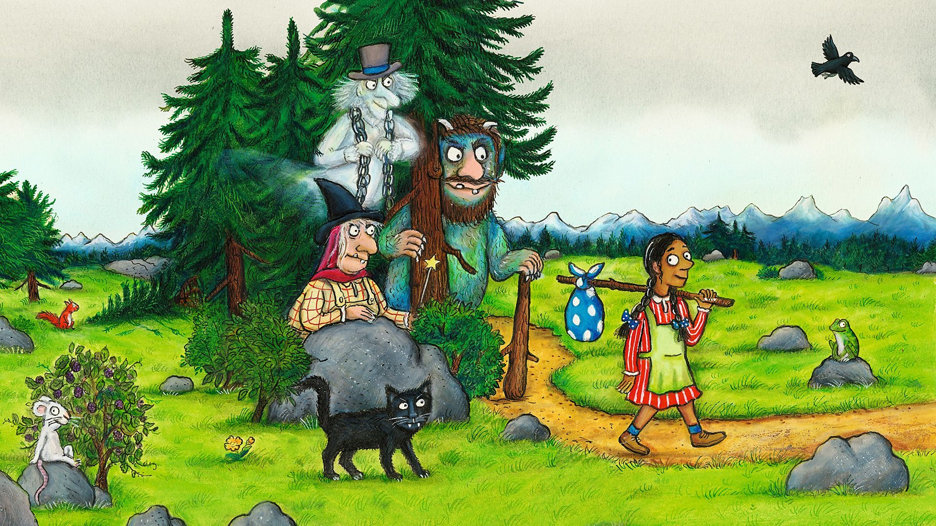 New animation The Baddies, based on the book by Dame Julia Donaldson ...