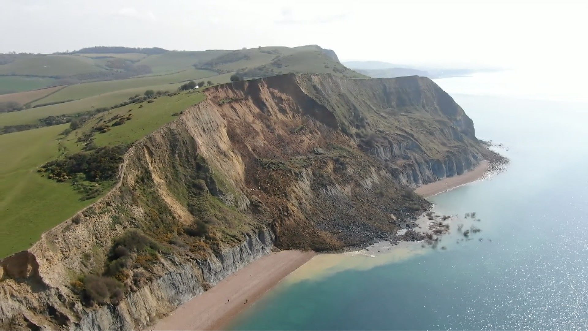 rockfall dorset