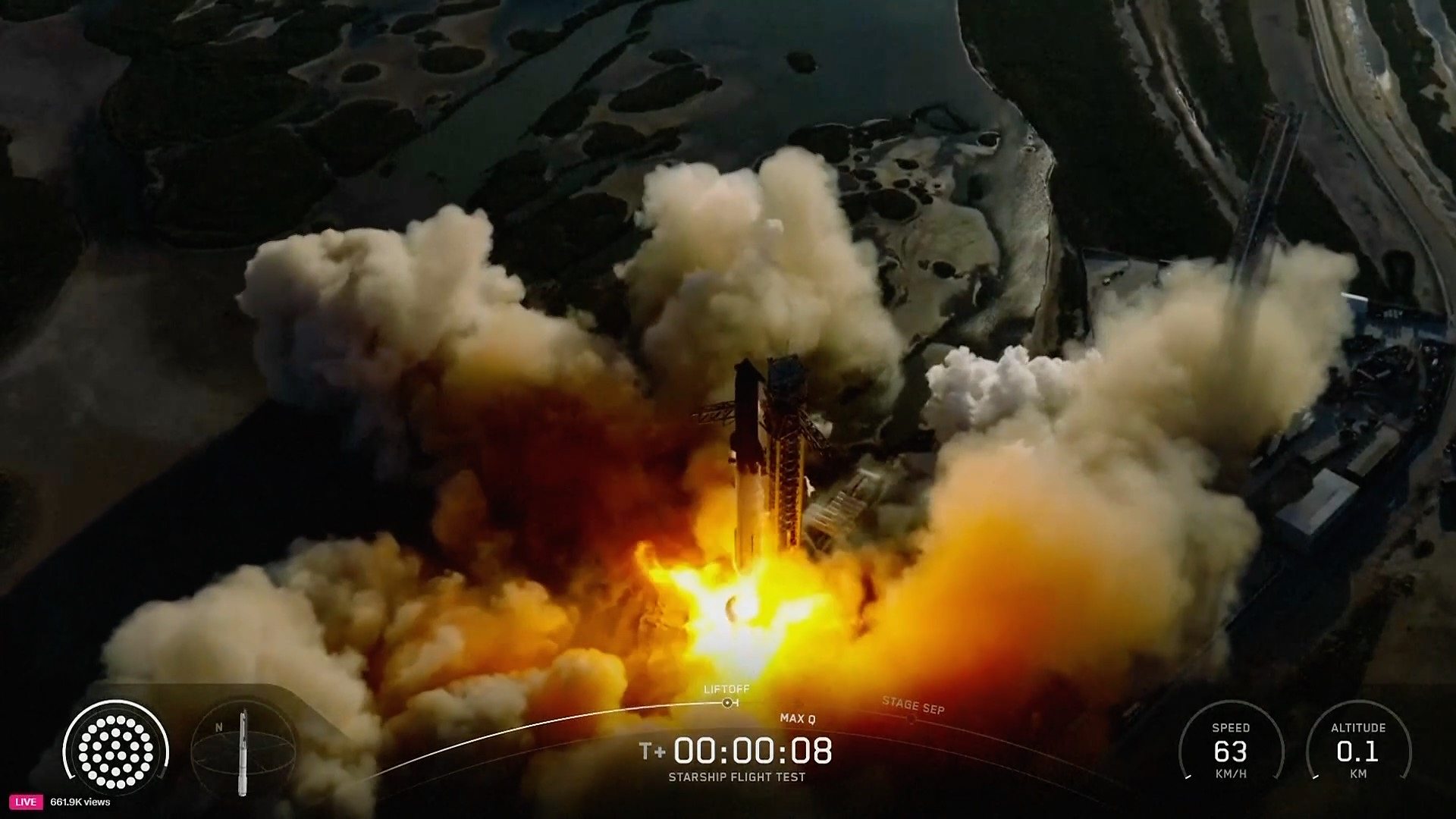 nasa rocket launch explosion