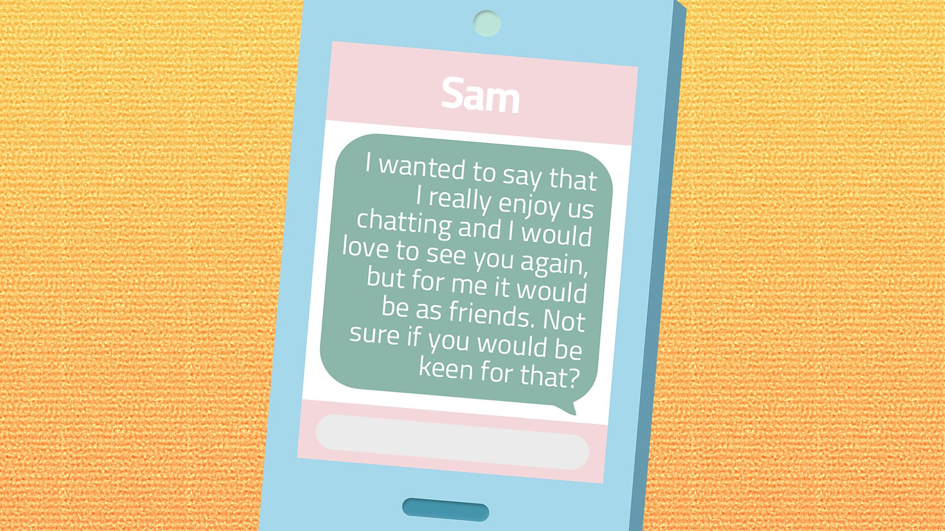 Five expert-approved break-up texts to send instead of ghosting - BBC Three