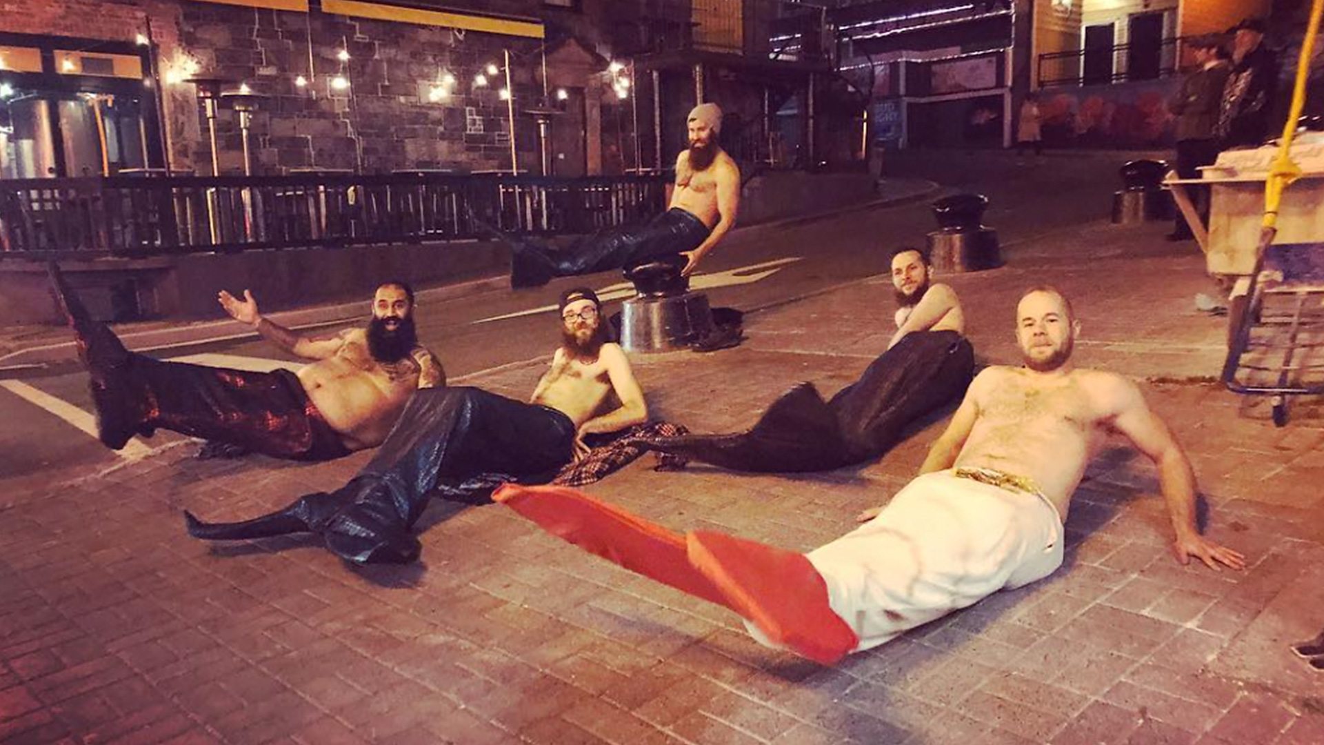 These bearded mermen have made a calendar for mental health - BBC Three