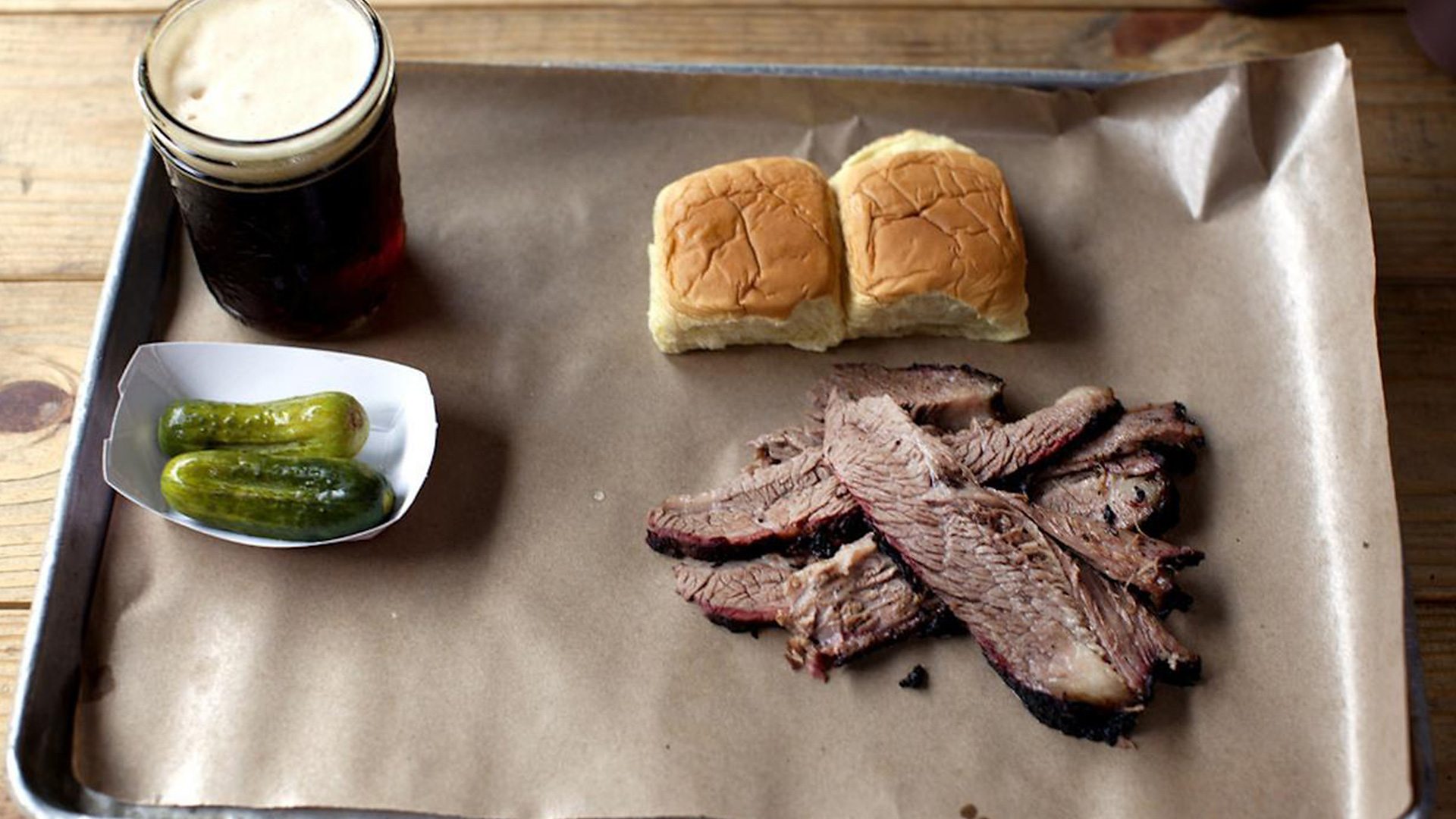 The internet is roasting this photo of a Brooklyn barbecue plate - BBC ...