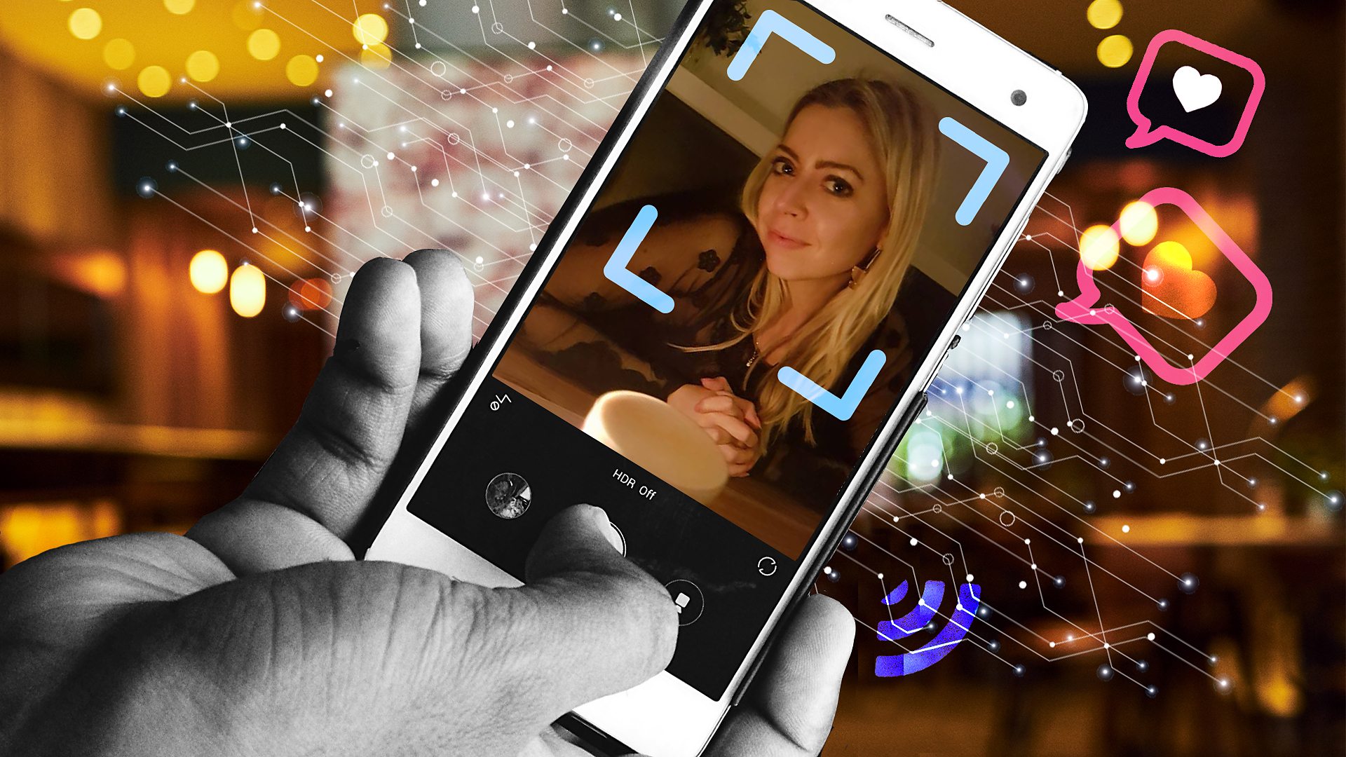 I tried to get a date using augmented reality - BBC Three