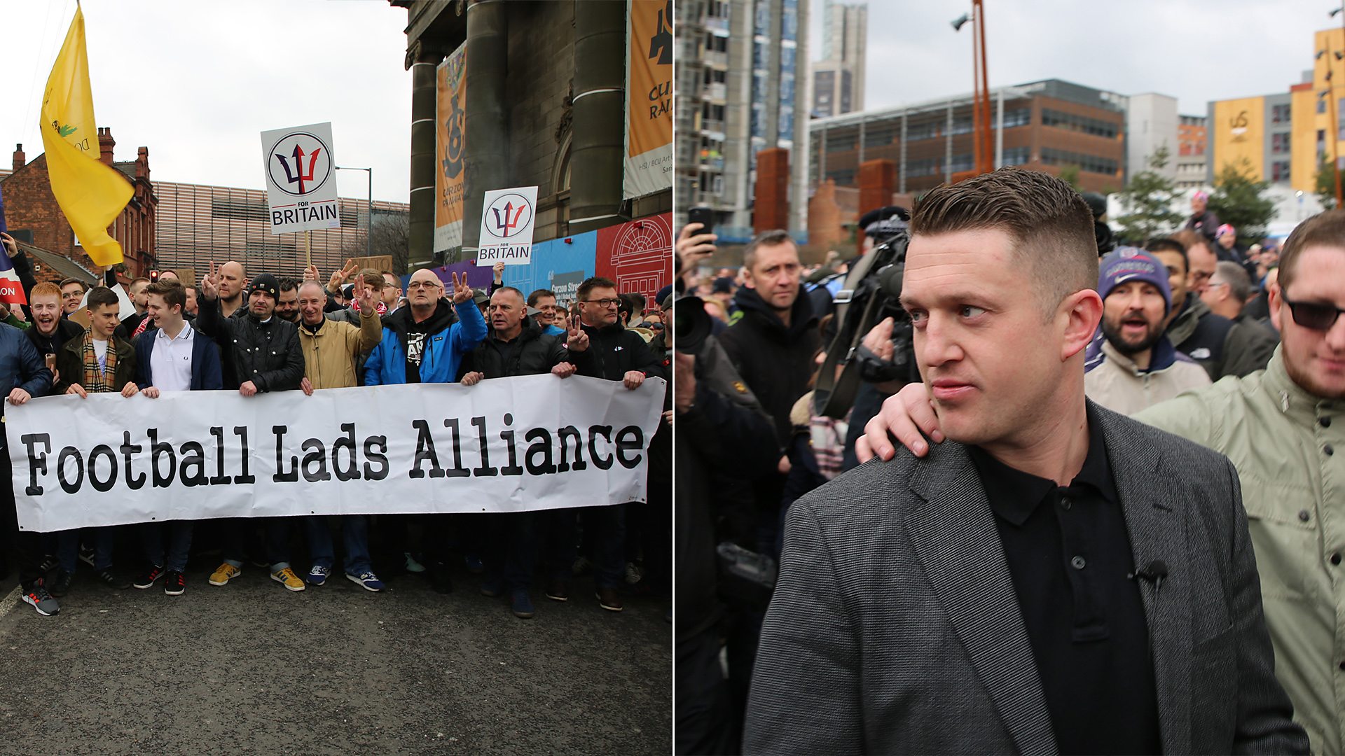 Football Lads Alliance: ‘We could have a civil war in this country ...