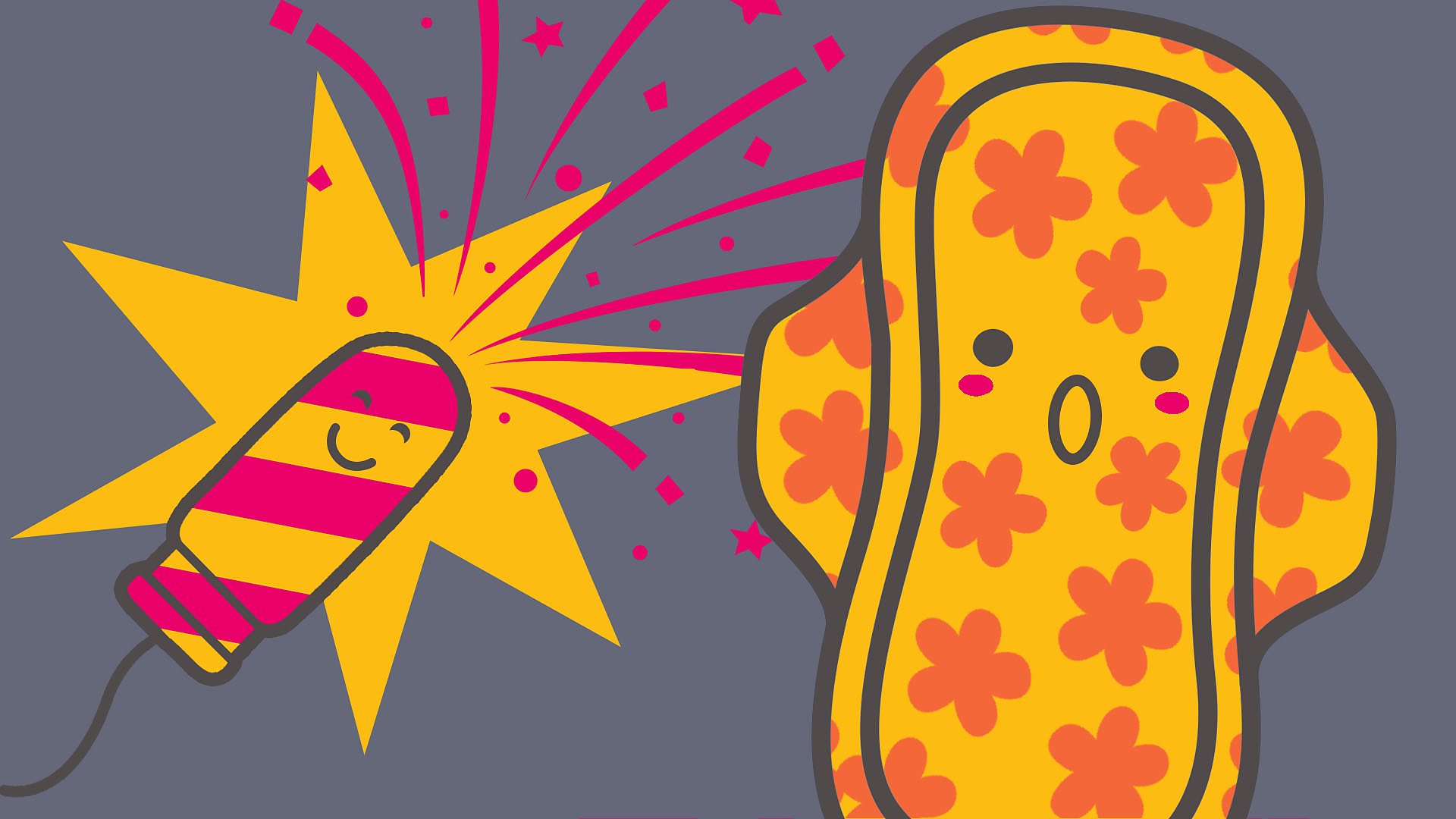 Blood! Yay! Period parties are now a thing... - BBC Three