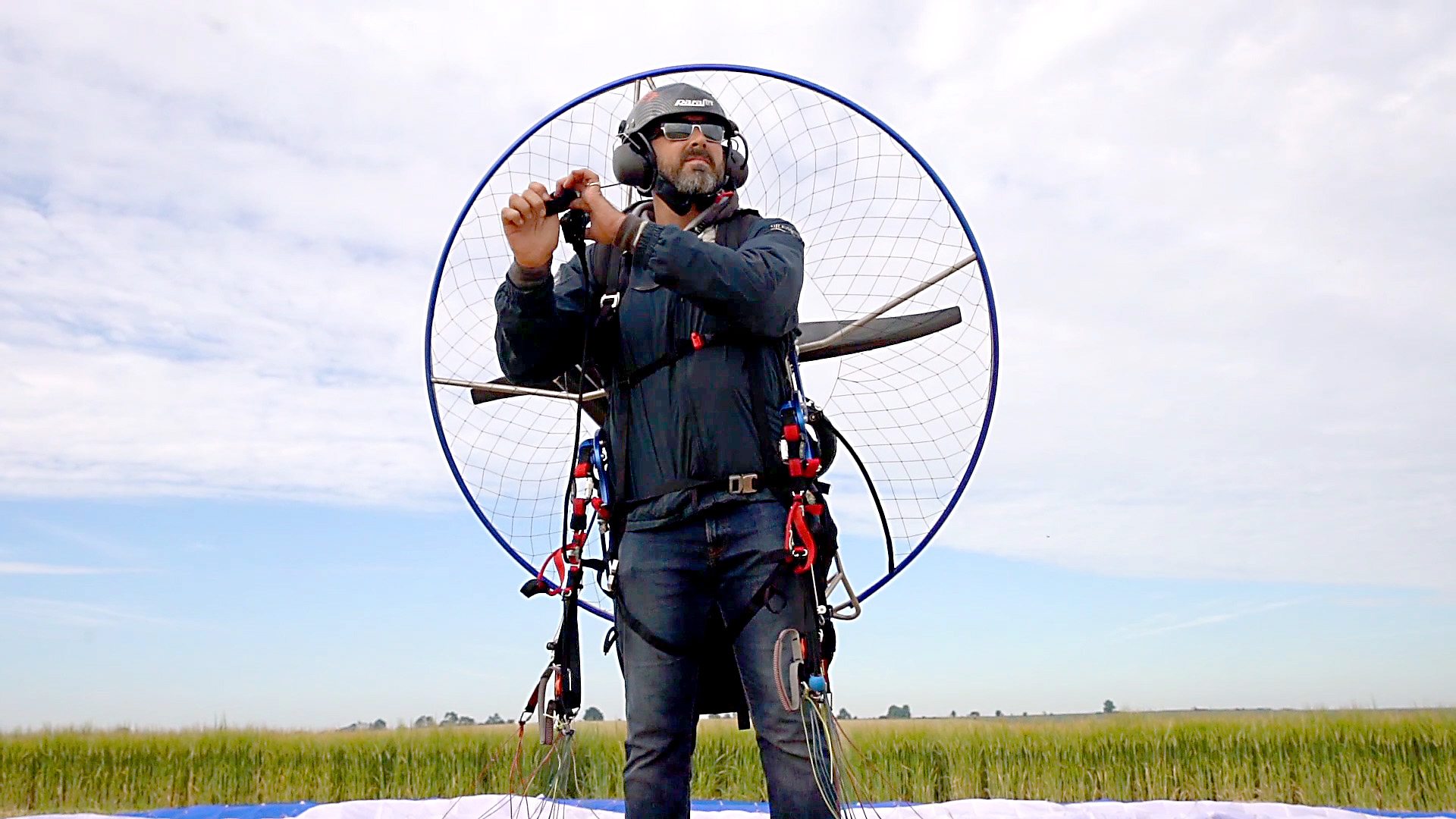 One Man Flying Machine