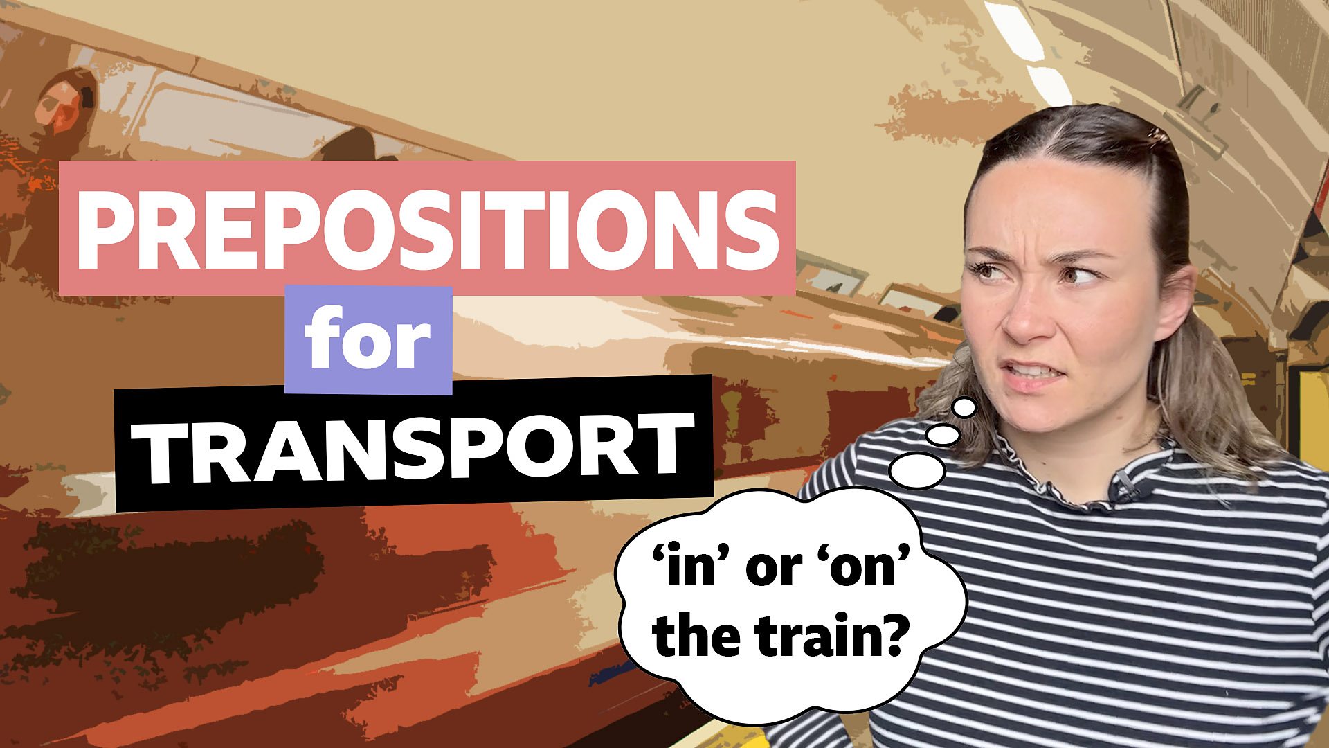 BBC Learning English - Prepositions with Georgie