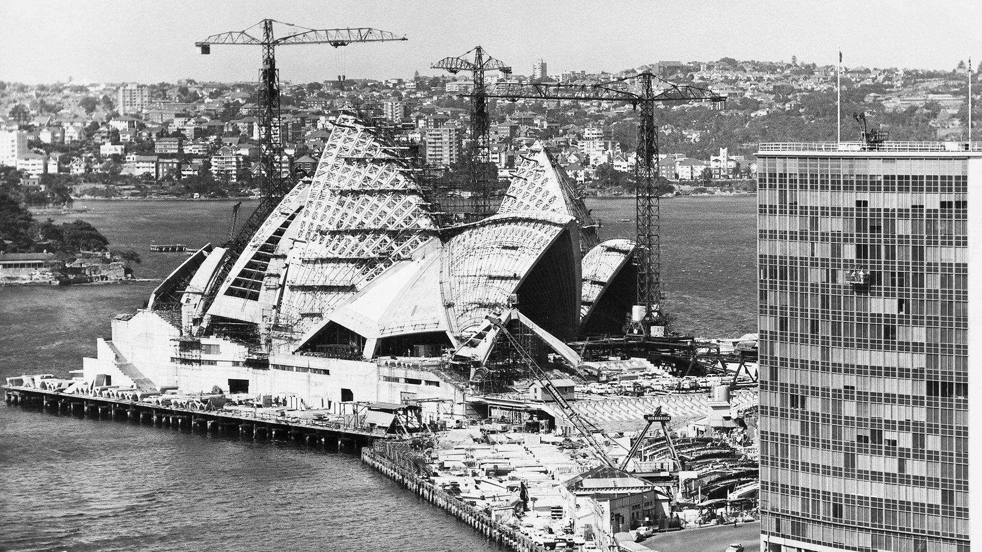 Sydney Opera House Construction