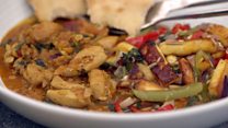 Dal chicken with chilli paneer and naan recipe - BBC Food