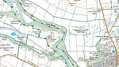 Case study - River Tees - River landforms - AQA - GCSE Geography ...