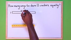 How to find factors using rectangular numbers - BBC Bitesize