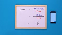 Calculating speed, distance and time - KS3 Maths - BBC Bitesize