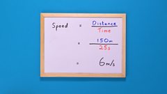 Calculating speed, distance and time - KS3 Maths - BBC Bitesize
