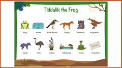Tiddalik the Frog. 1: Tiddalik the Frog was thirsty, thirsty - BBC Teach