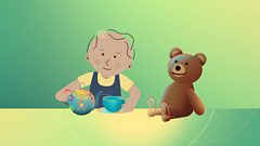 How to make a tap tap box: Activity for toddlers - BBC Tiny Happy People