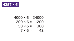 How to multiply using the partition method - KS3 Maths - BBC Bitesize