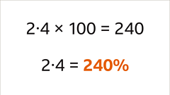 Learn how to convert decimals to percentages – KS3 Maths – BBC Bitesize