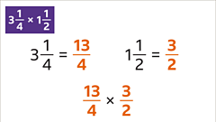 Learn how to multiply fractions – KS3 Maths – BBC Bitesize