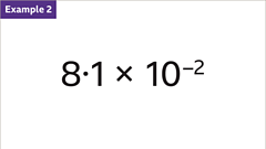 What is standard index form in maths? - BBC Bitesize