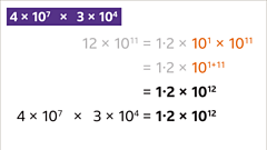 Calculations with standard index form - BBC Bitesize