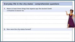 KS2 Ancient Greece: 1. Everyday life in the city-states - BBC Bitesize