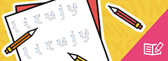 long ladder letters | letter formation | handwriting - BBC Bitesize