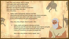 KS2 Music: Ancient Greece. Song; 'Story, story, story' - BBC Teach