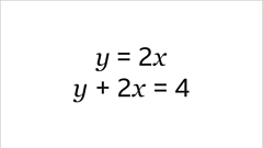 Solving simultaneous equations graphically - KS3 Maths - BBC Bitesize