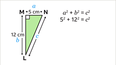 Pythagoras' theorem - Part 1 - KS3 Maths - BBC Bitesize