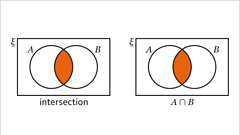Intersection of two sets - KS3 Maths - BBC Bitesize - BBC Bitesize