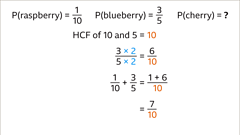 Sum of probabilities - KS3 Maths - BBC Bitesize