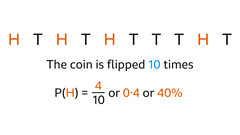 Experimental probability and relative frequency - KS3 Maths - BBC Bitesize